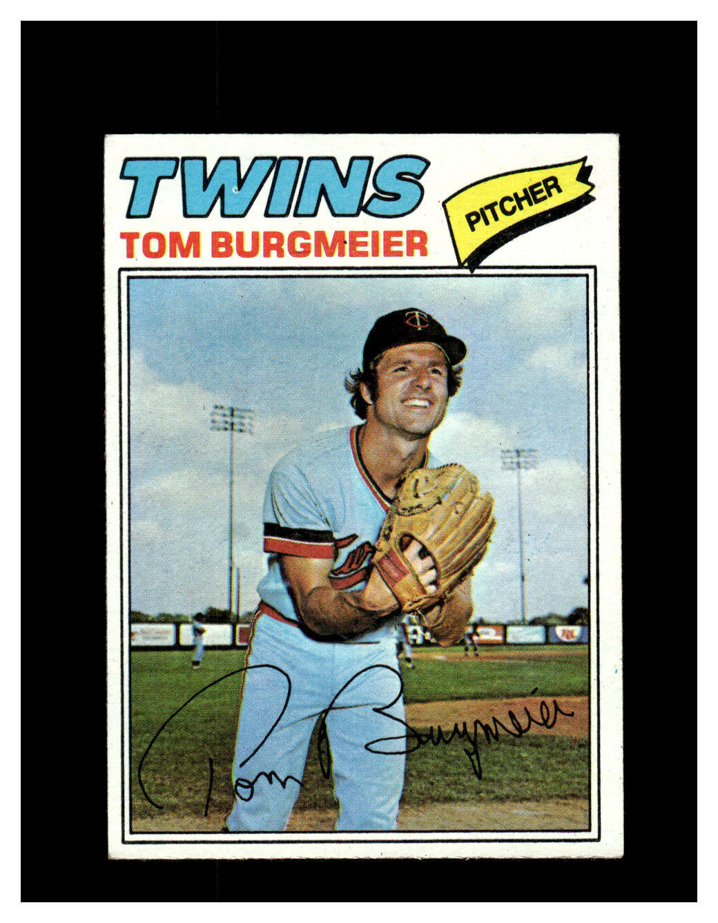 Minnesota Twins Tom Burgmeier Topps Baseball Near Mint or Better | eBay