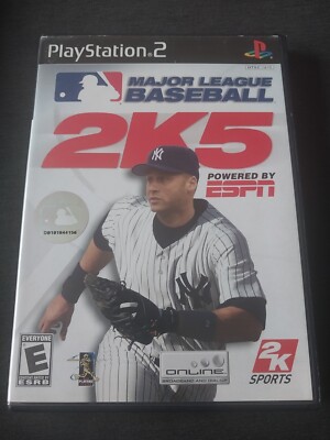 Major League Baseball 2K5 Playstation 2 PS2 Video Game Complete ...