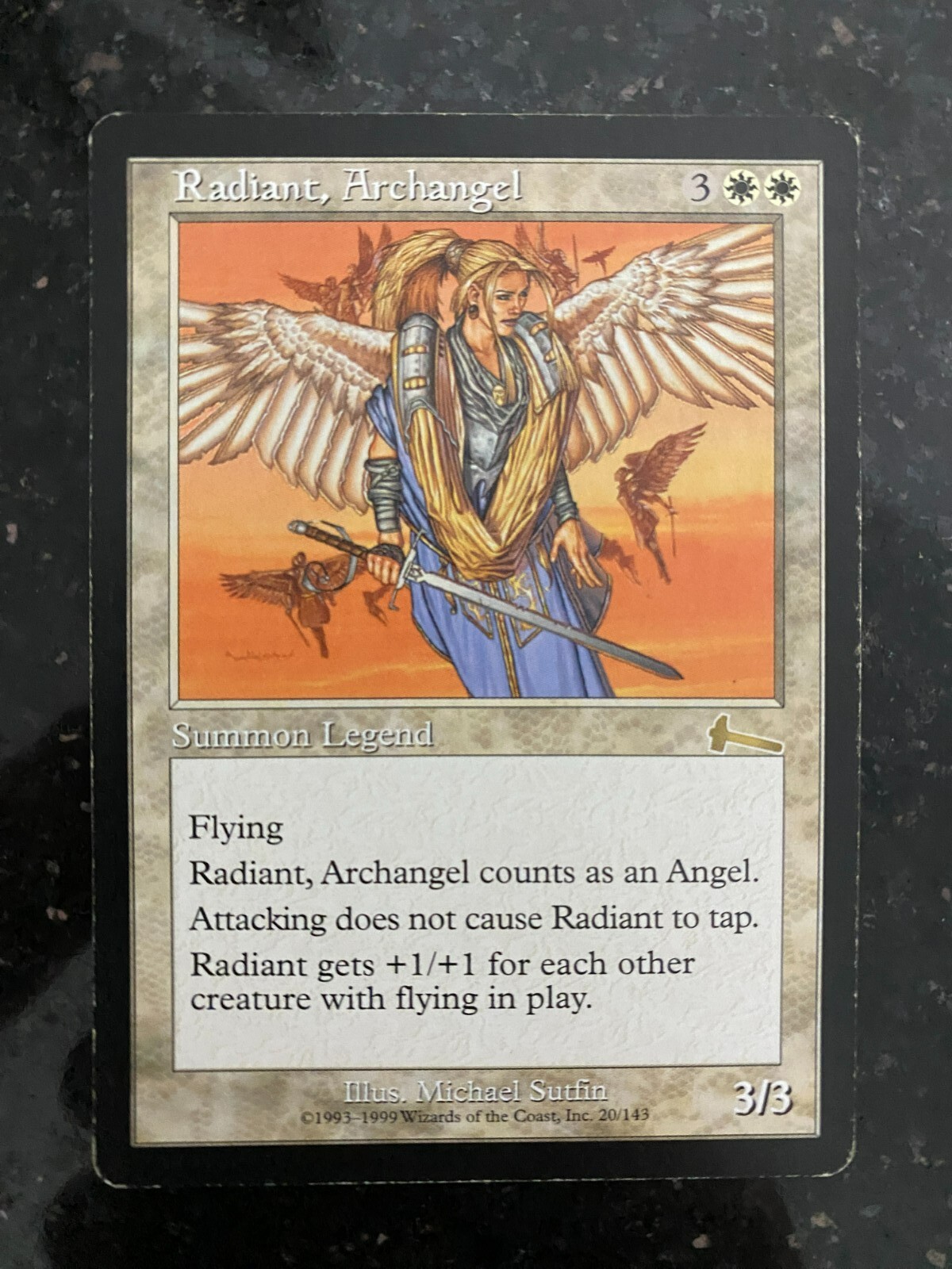 MTG Radiant, Archangel Urza's Legacy 20/144 Regular Rare | eBay