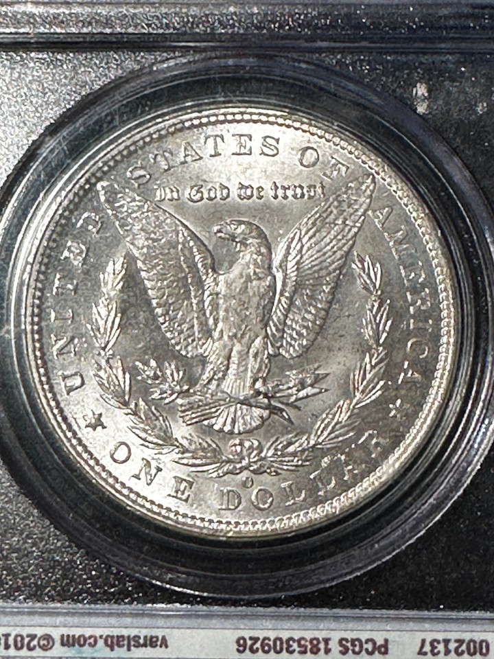 1888 O MORGAN DOLLAR MINOR VARIETY VAM 1B EDS PCGS MS63 EARLY SCARFACE ...