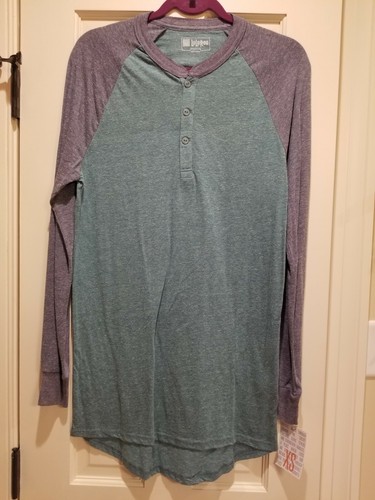Lularoe Mark, Size XS X-Small, Cotton Blend Heathered Blue/Gray ...