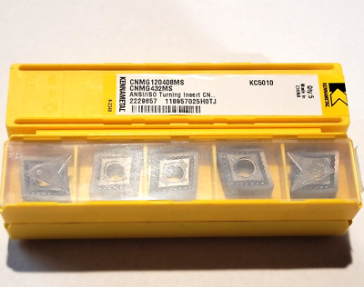 CNMG 432 MS KC5010 KENNAMETAL *** 10 INSERTS *** FACTORY PACK *** | eBay