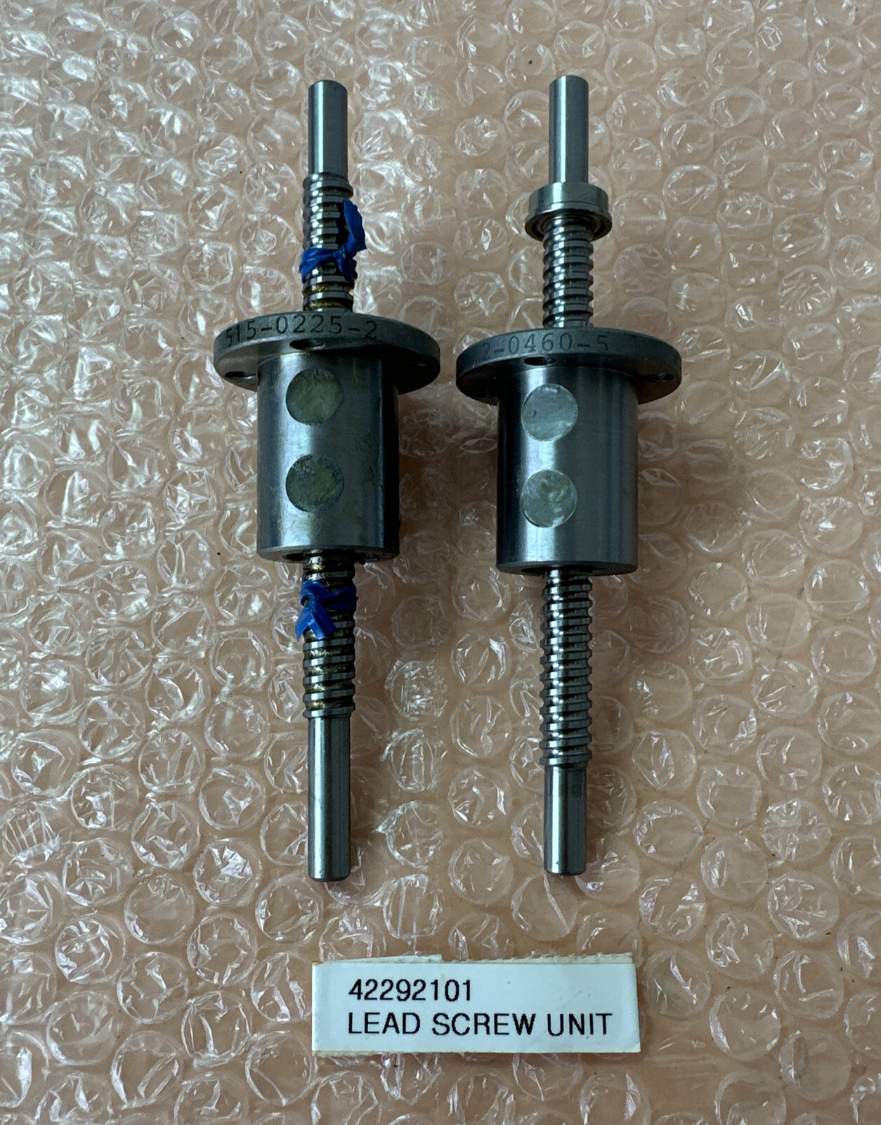 (1) NEW, (1) USED- Universal Instruments 42292101 Lead Screw Units ...