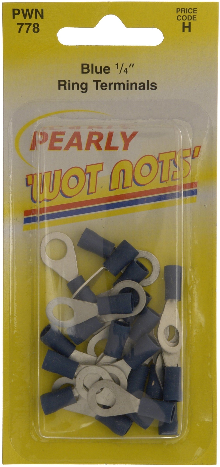 Wot-Nots Wiring Connectors - Blue - Ring - 6mm - Pack of 25 | eBay UK