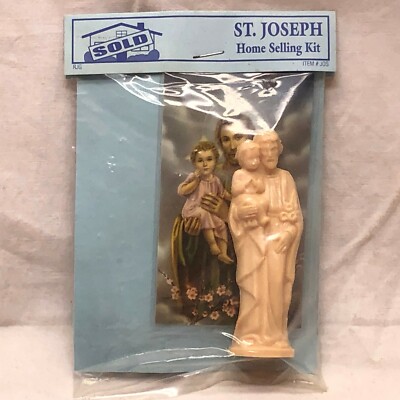 Religious Statue St. Joseph Home Selling Kit | eBay