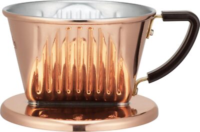 Kalita Coffee Dripper Copper 1-2 Person Cu101 Drip Equipment Outdoor ...