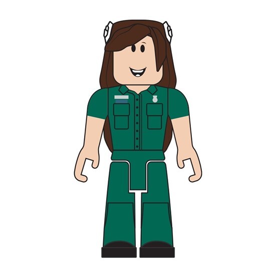 Roblox Celebrity Series 6 Paramedic Figure with Jumpsuit and extra code ...