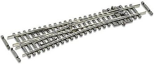 Peco Code 55 Small Left Hand Turnout w/Electified Frog - Model Train ...