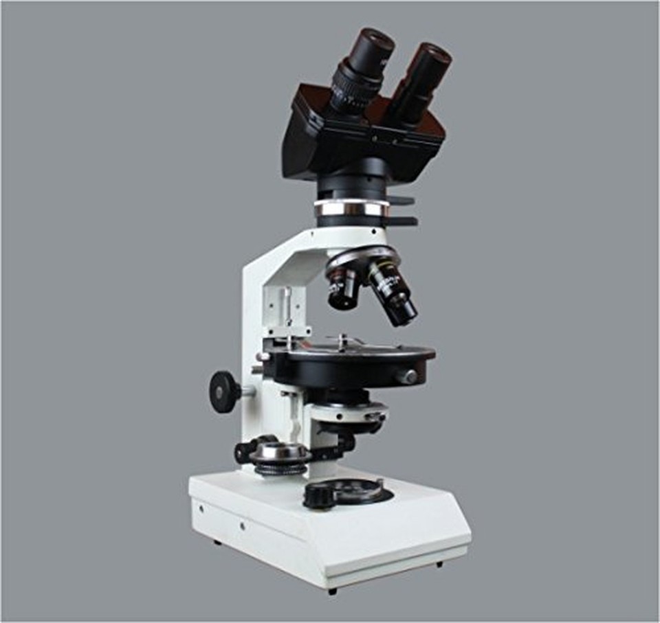 Radical Polarizing Microscope w Rotating Stage Bertrand Lens Full ...
