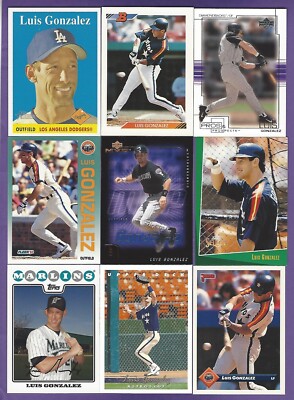 Luis Gonzalez 12 Different Cards - Tons of Premium Issues! | eBay