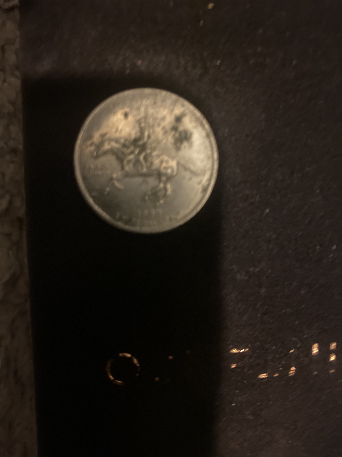 RARE 1787 1999 “D” Delaware *FIRST STATE QUARTER DOLLAR* Coin W/ Caesar ...