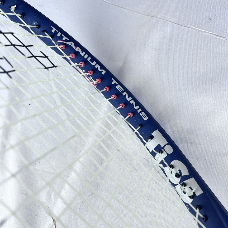 Head Ti S5 Comfort Zone Xtralong Tennis Racket 4 3/8 -3 W/Case EUC Grip ...