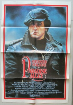 Paradise Alley Original Tri Folded 27x41 Movie Poster 1978 Sylvester