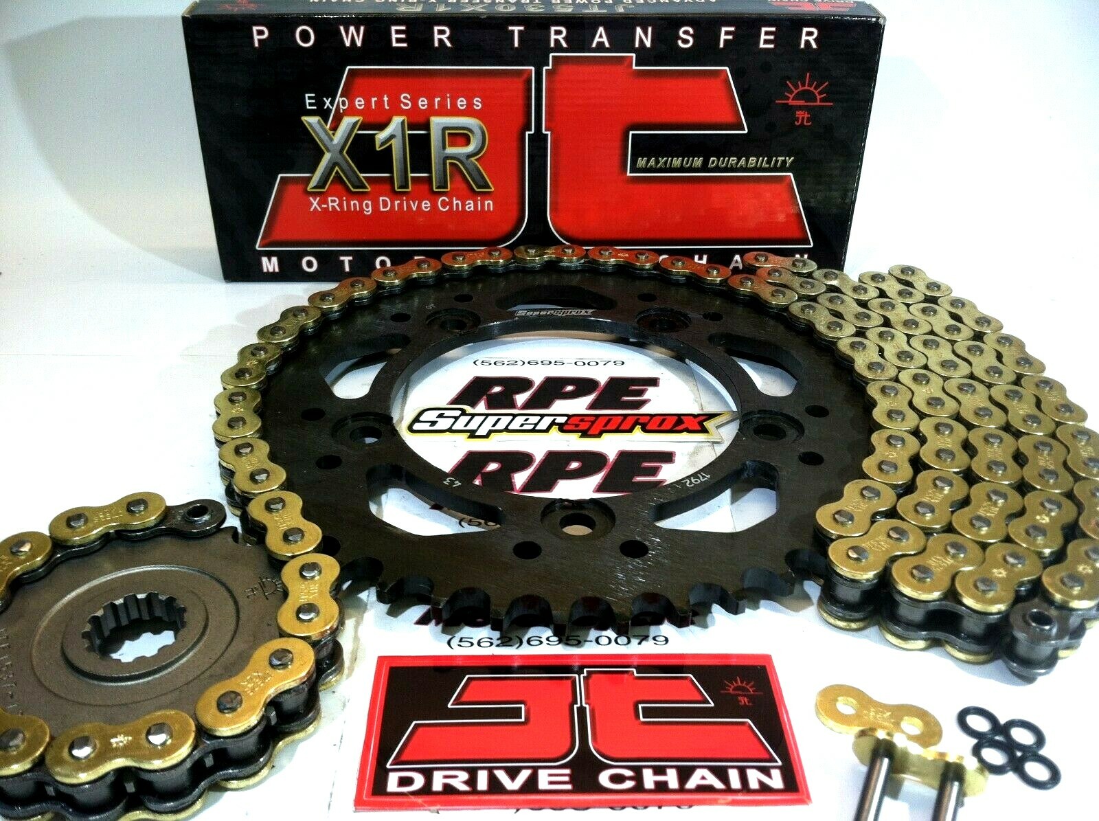 HONDA CBR600RR '03/06 JT X-Ring X1R QUICK ACCELERATION CHAIN AND ...