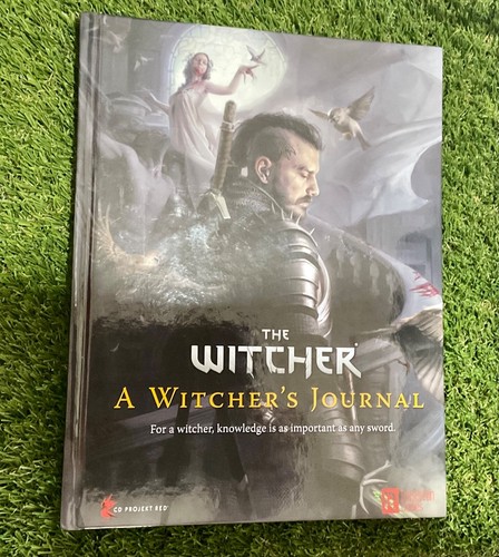 The Witcher “The Witcher’s Journal” H/C RPG Rule Book RTalsorian Games ...