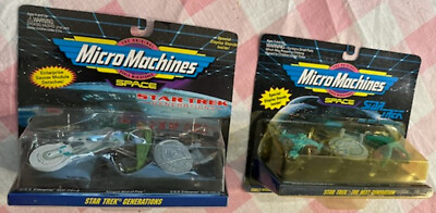 Micro Machines SPACE Star Trek (Next Generation & Generations) sealed ...