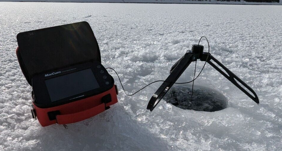 Underwater Fishing Camera Panner Fits all Size Underwater Camera Marcum ...