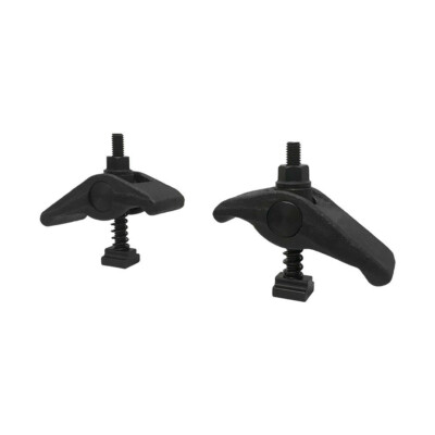 2 PC- 1/2'' Adjustable T-Slot Hold Down Clamp 3/8''-16 Clamping Range ...