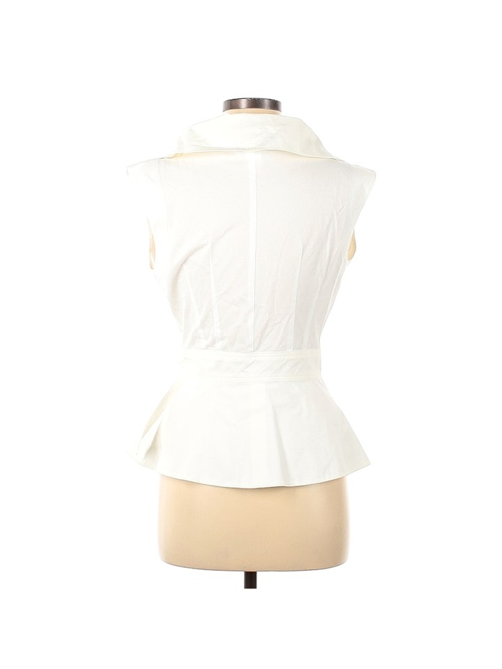 Finley Women White Sleeveless Blouse M | eBay