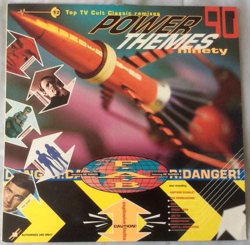 F.A.B. POWER THEMES '90 1990 UK Vinyl LP STAR 2430 VG+/VG+ TV Classic ...
