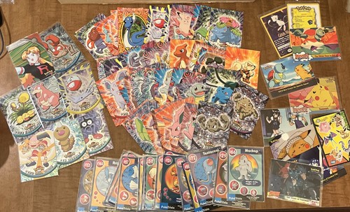 Pokemon Topps , Poke Trivia, & Misc Vintage Card Lot Of 101 With 8 ...