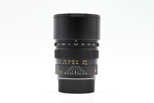 Leica 11136 90mm f2 Summicron-M E55 Lens Black (v.II) #003 | eBay
