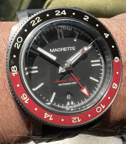 Magrette Pacific Waterman Coke Bezel GMT Automatic Watch Kit - 40mm ...