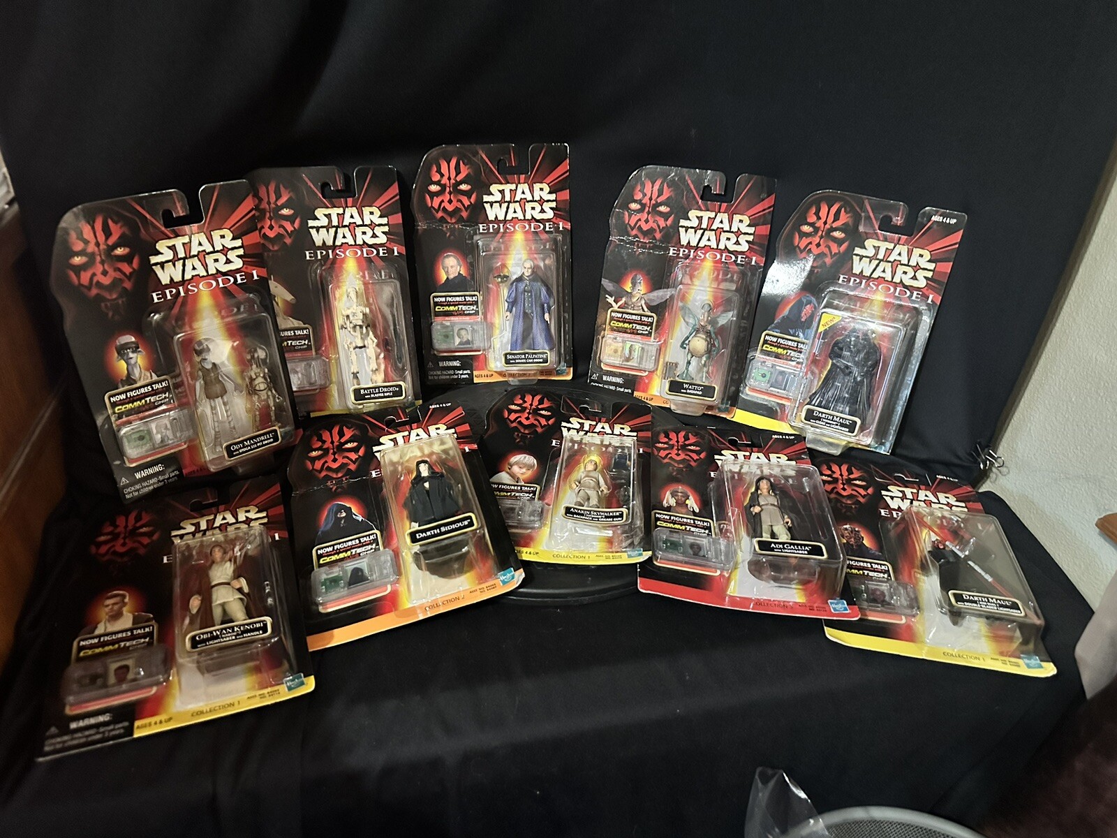 Star Wars Episode I Commtech Figures Lot of 10 No Dupes Box 1 | eBay