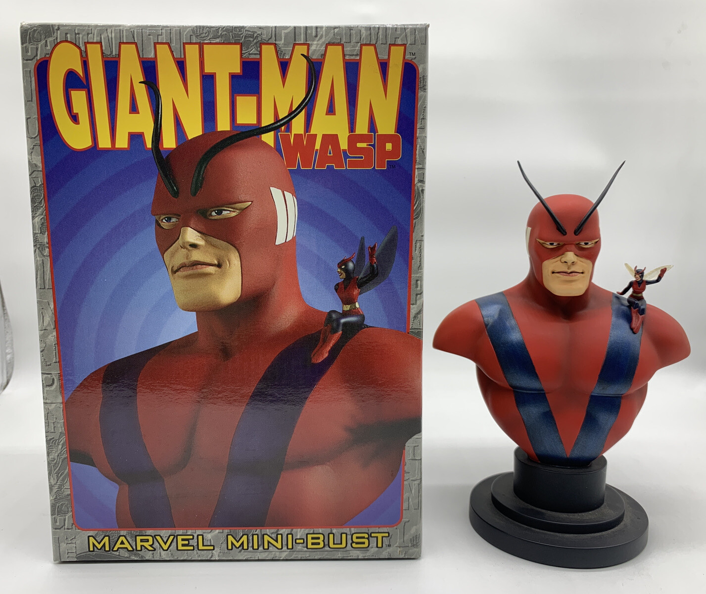 Bowen Designs Giant-man & Wasp Marvel Mini Bust #2224 /6500 Avengers | eBay