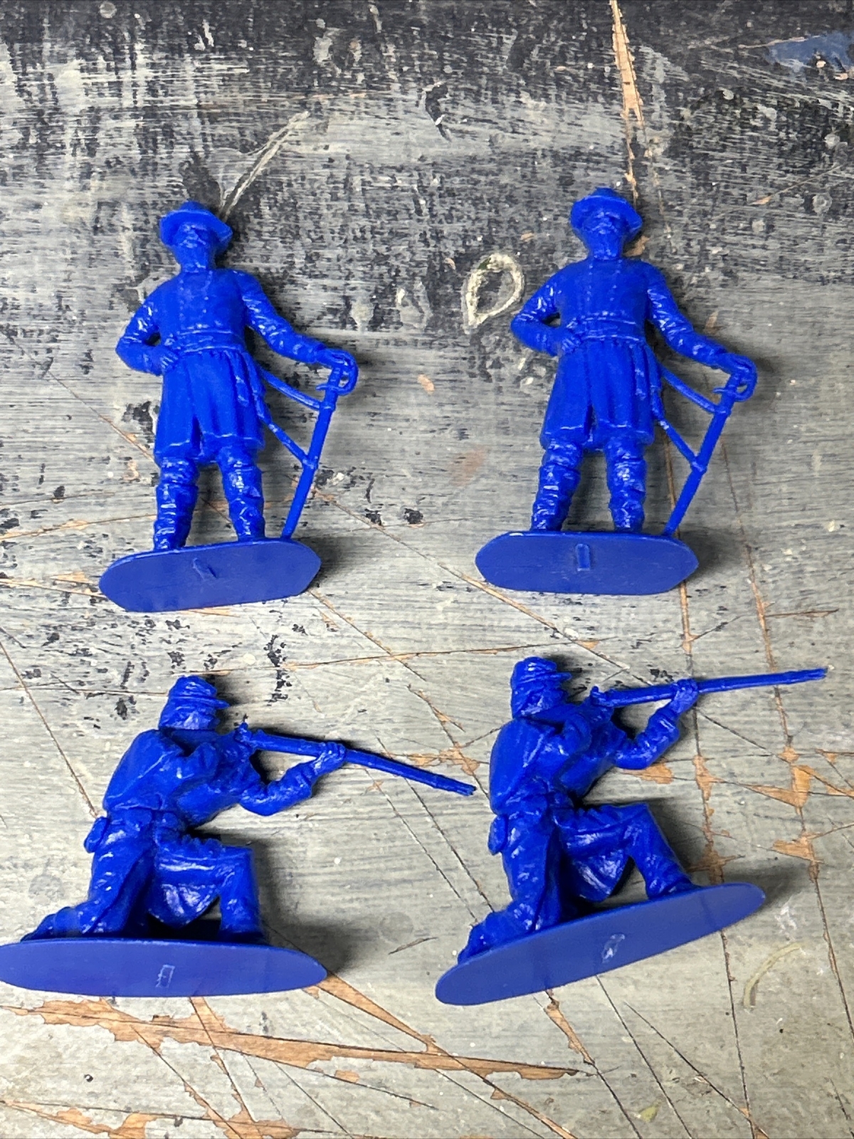 Marx Civil War Union Plastic toy soldiers Lot Of 19 | eBay