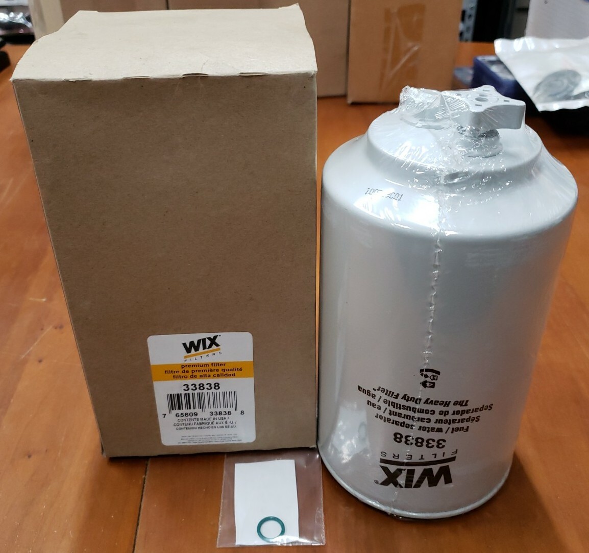 WIX 33838 - Fuel filter cross reference