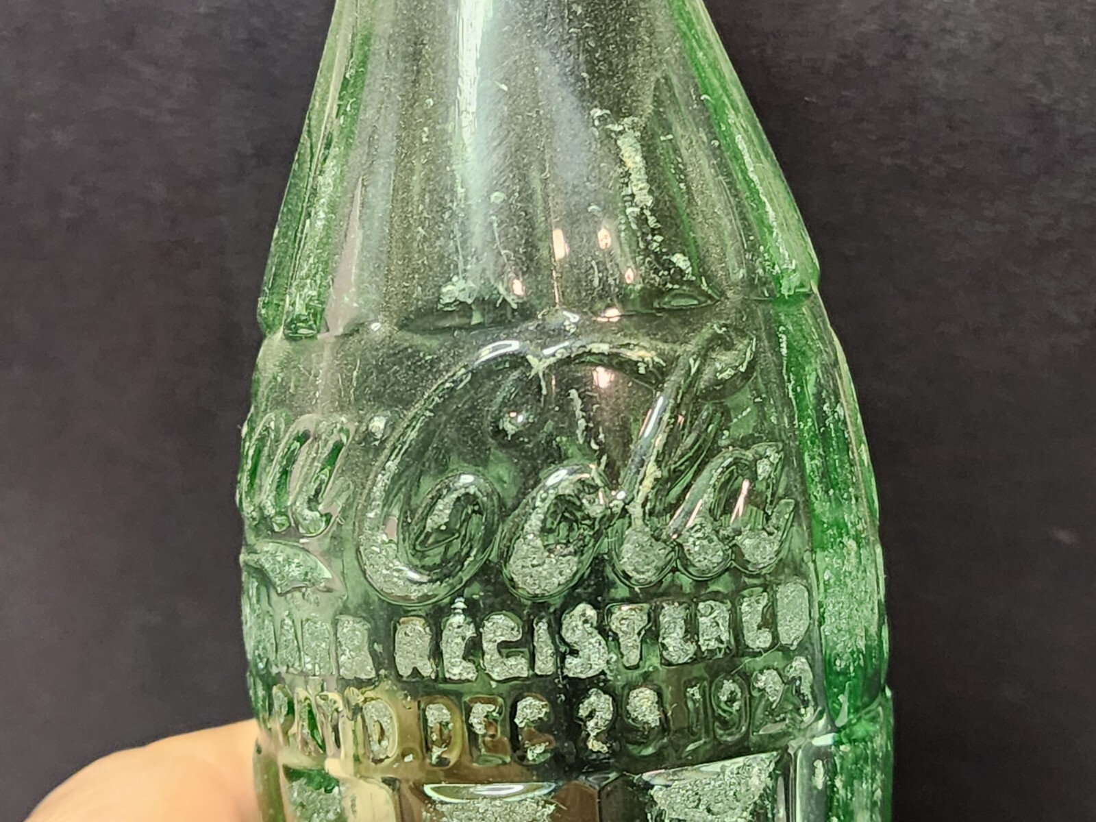 Pat 1923 Wichita Kans Kansas Coca Cola Coke Bottle Scarce G17 | eBay