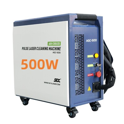 500W Laser Cleaning Machine Laser Rust Paint Oil Stains Removal Machine ...