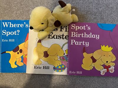 Spot books bundle. 3 Books & Plush | eBay UK