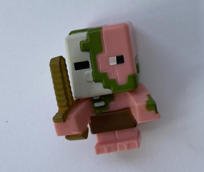 Minecraft Mini-Figures 1" - Zombie Pigman - Series 2 Action Figure ...