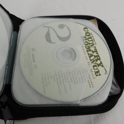 Lot of 10 Country Music CDs Zippered Case Merle Haggard Hits Country ...