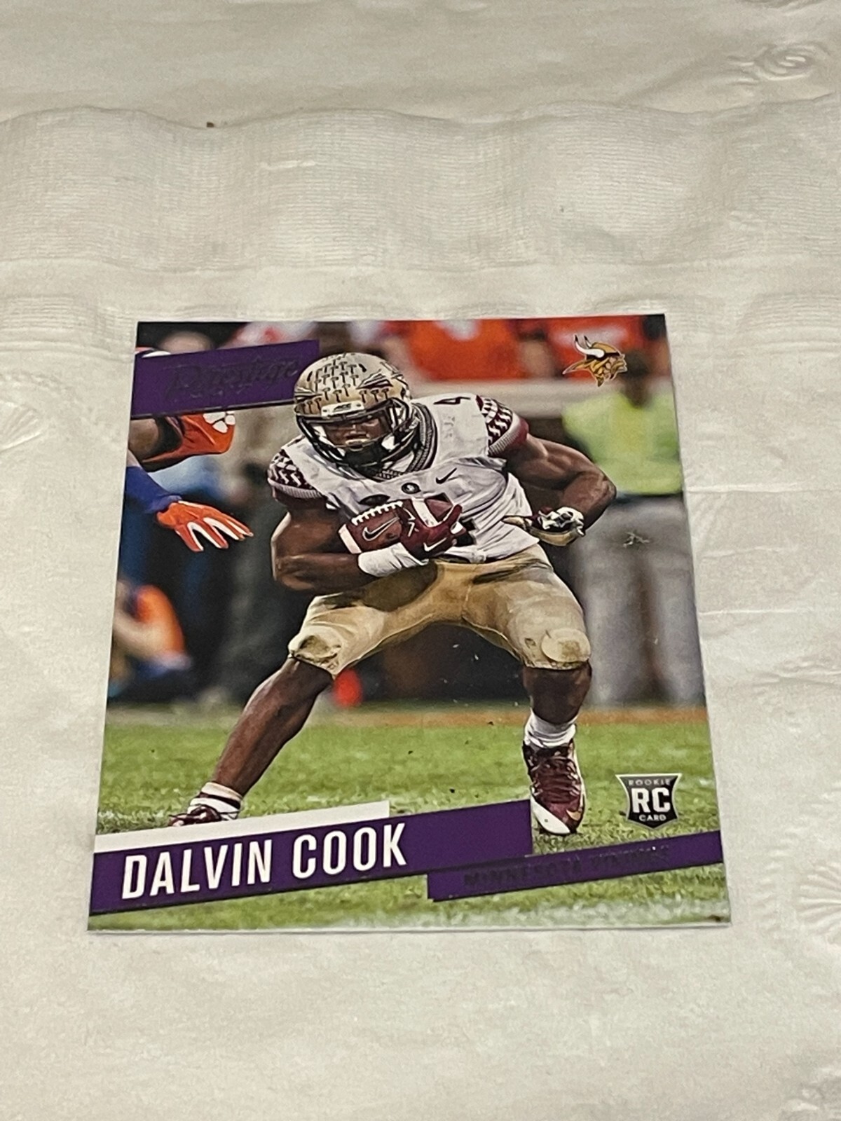 2017 Panini Prestige DALVIN COOK ROOKIE RC CARD #205 VIKINGS FLORIDA ST ...