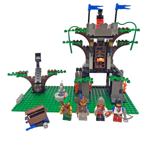 Lego 6046 Hemlock Stronghold Dark Forest Complete 1996 No Instructions ...