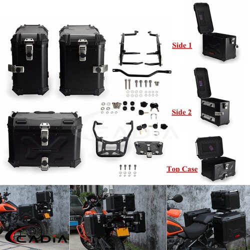 Aluminum Side Cases Luggage Top Case Box For Harley Pan America 1250 S ...