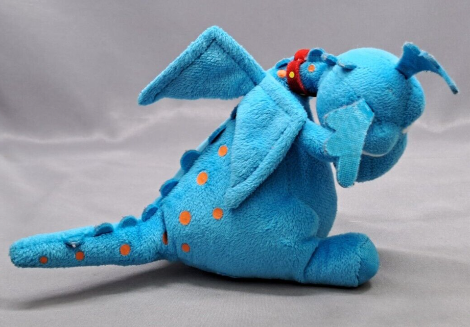Ty Beanie Baby Disney Doc McStuffins Blue STUFFY Dragon Plush Stuffed 6 ...