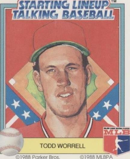 1988 Starting Lineup Talking Baseball - St. Louis Cardinals Todd ...