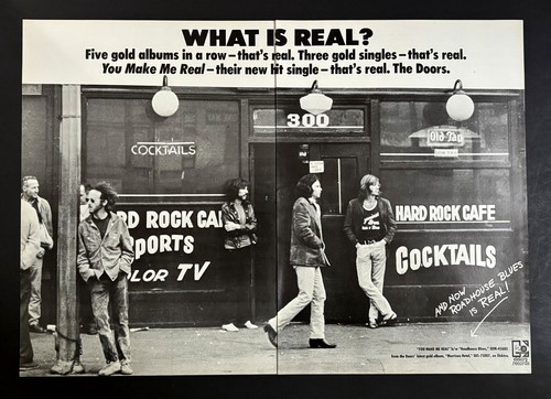 The Doors Morrison Hotel, Roadhouse Blues 1970 2-Page Short Print ...