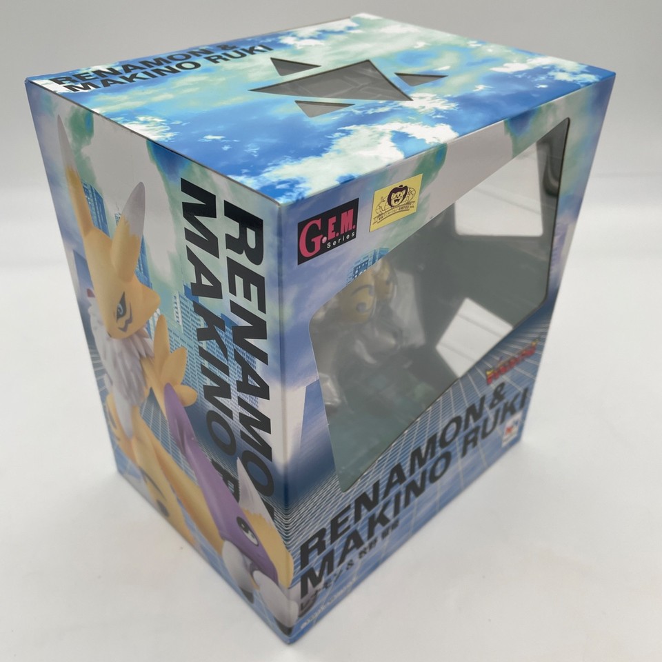 G.E.M. Series Digimon Adventure Renamon & Makino Ruki Figure Megahouse ...