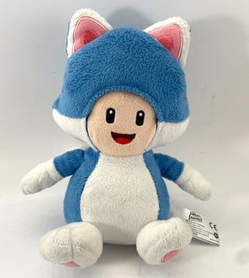 Nintendo Super Mario 3D World Cat Toad Plush 2014 Little Buddy 8" | eBay