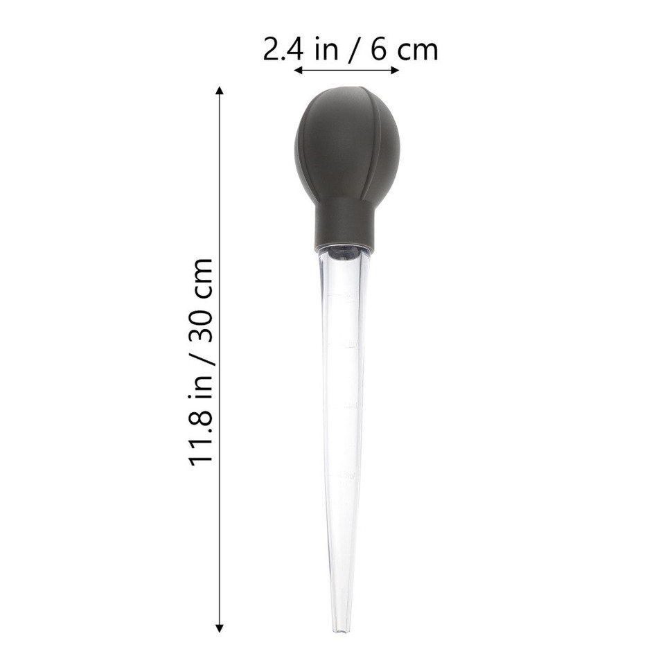 2 Pcs Test Tube Measuring Tool Baby Travel Baking Pipettes Liquid Food ...