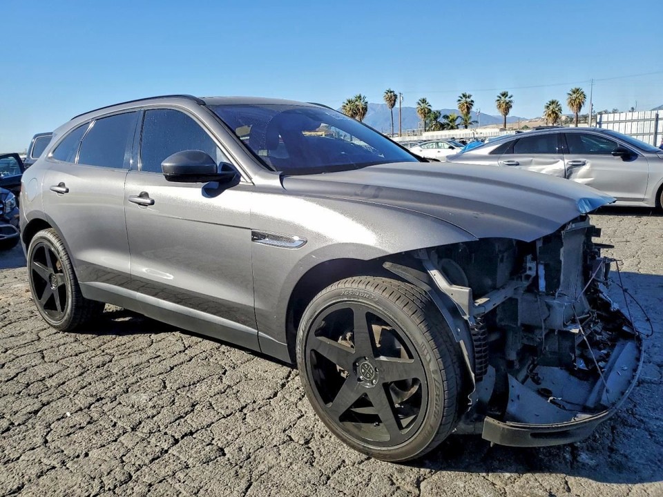 LEFT BLK FRONT SEAT ONLY OEM 17-20 JAGUAR F-PACE | eBay