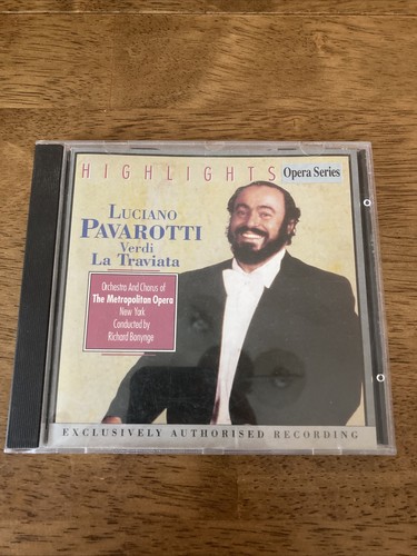 Luciano Pavarotti - Verdi La Traviata - Highlights Opera Series - CD | eBay