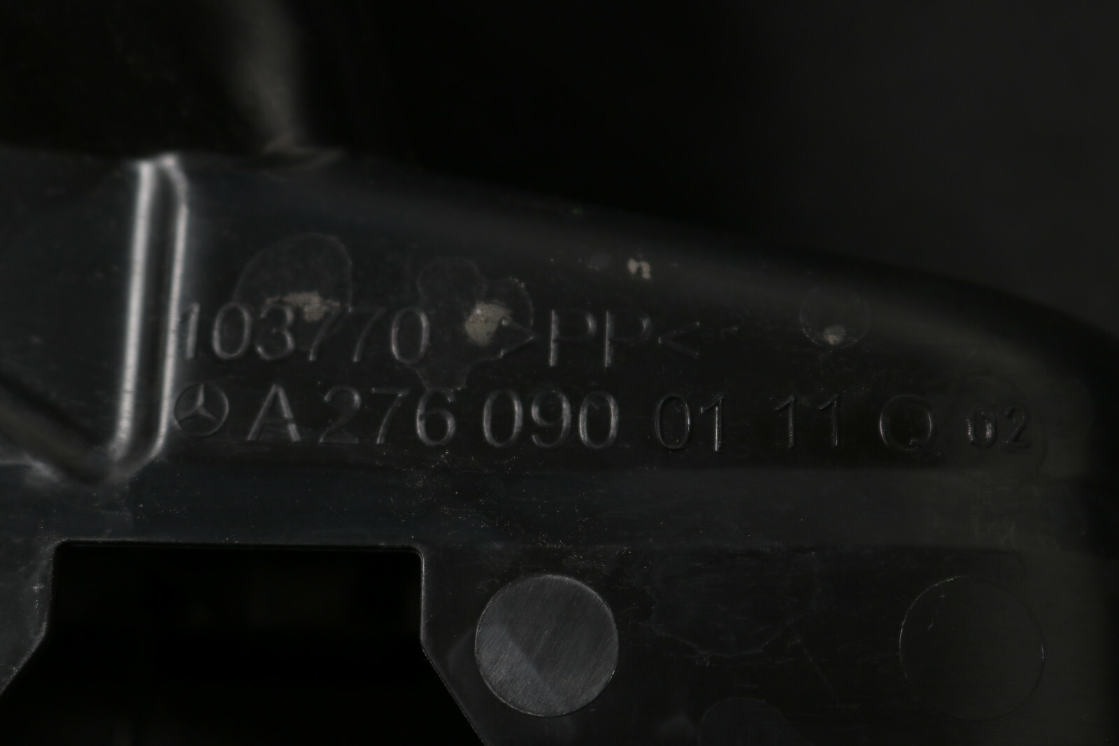 A2760902537 Mercedes CLS C218 M276 V6 Raw Air Line Hose Air Duct L -2 ...