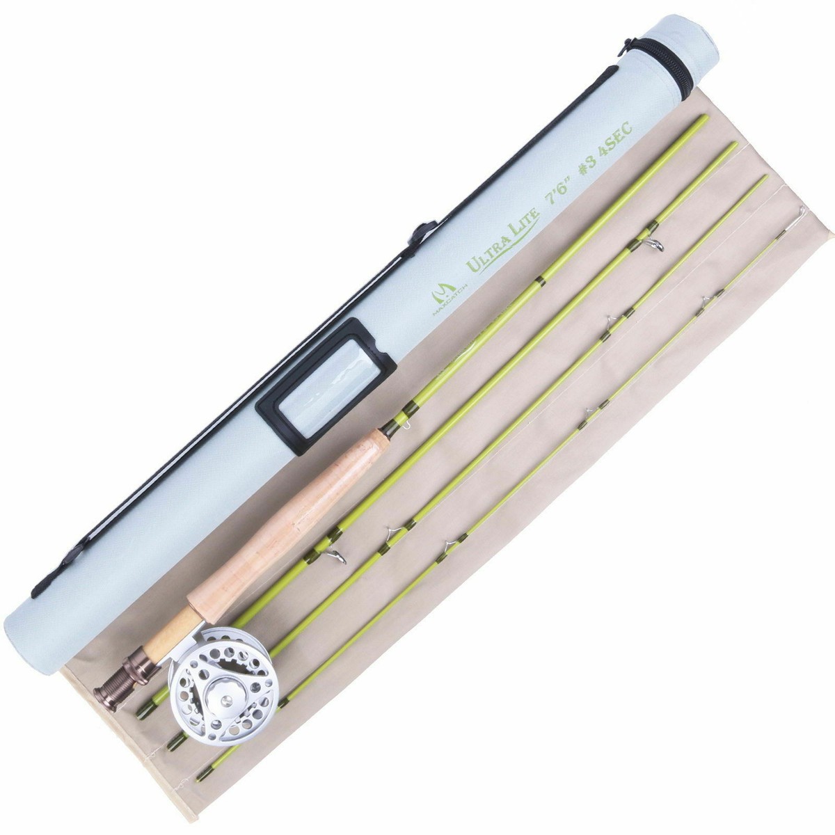 2-weight Fly Rod Maxcatch Ultra-Light 2-Weight 6ft Fly Rod - 3-Piece ...