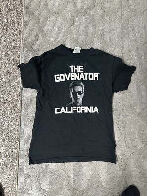 The Governator California Arnold Schwarzenegger T Shirt S. Vintage ...